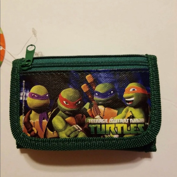 Nickelodeon | Accessories | Teenage Mutant Ninja Turtles Trifold Wallet ...